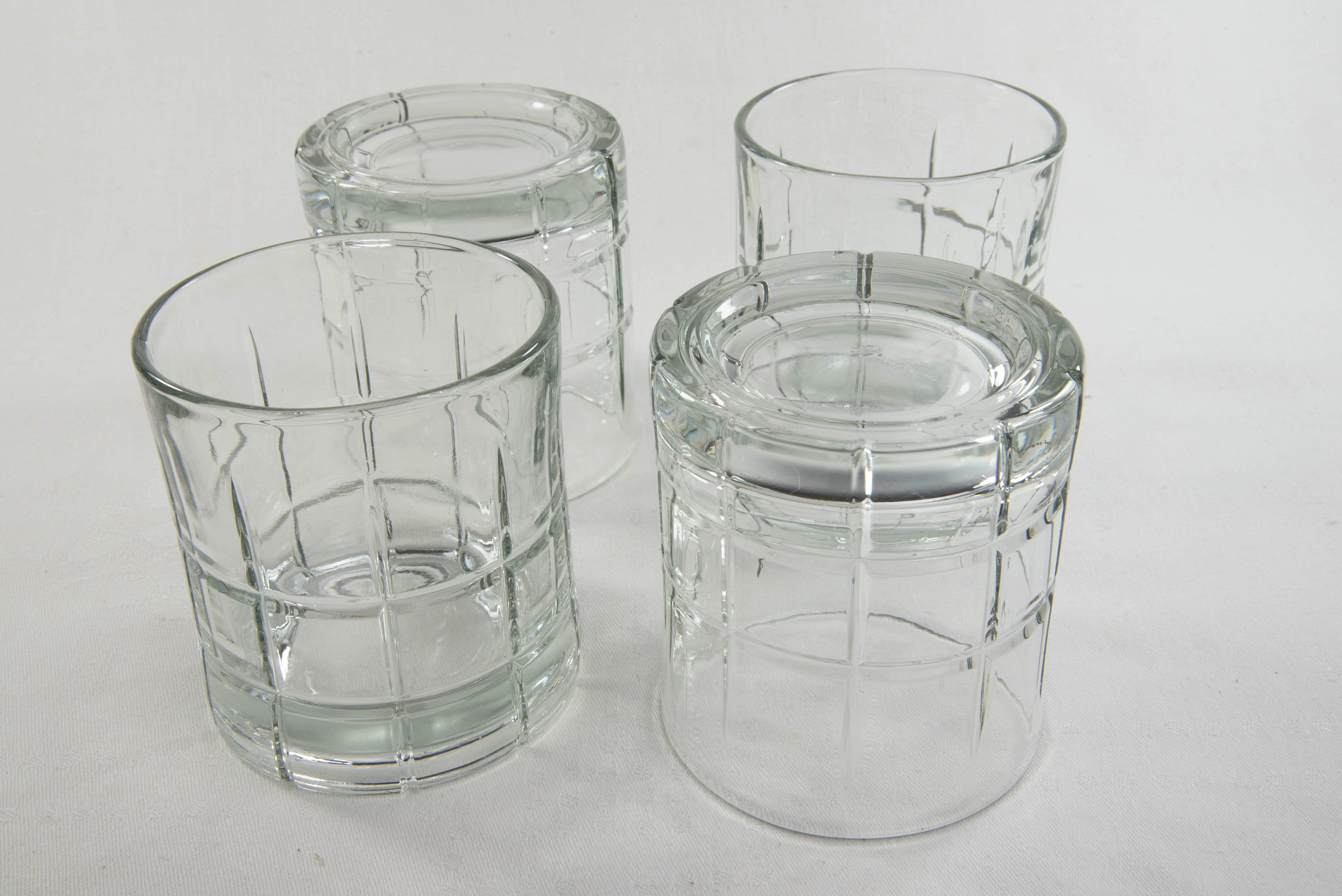 Anchor Hocking Vintage Rocks Glasses Set of Four Low Ball - Etsy