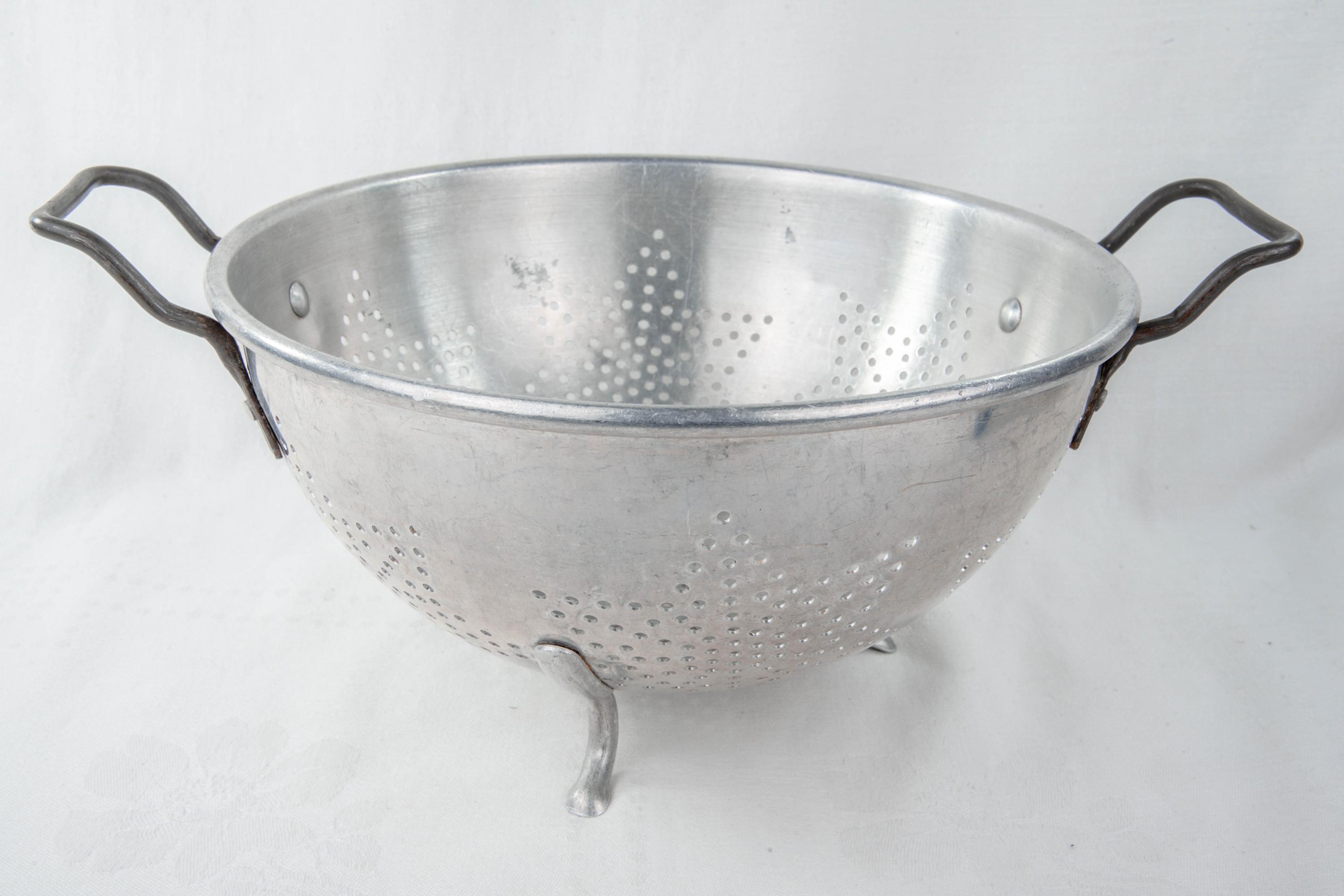 Vintage Metal Strainer; Aluminum Star Colander - Etsy