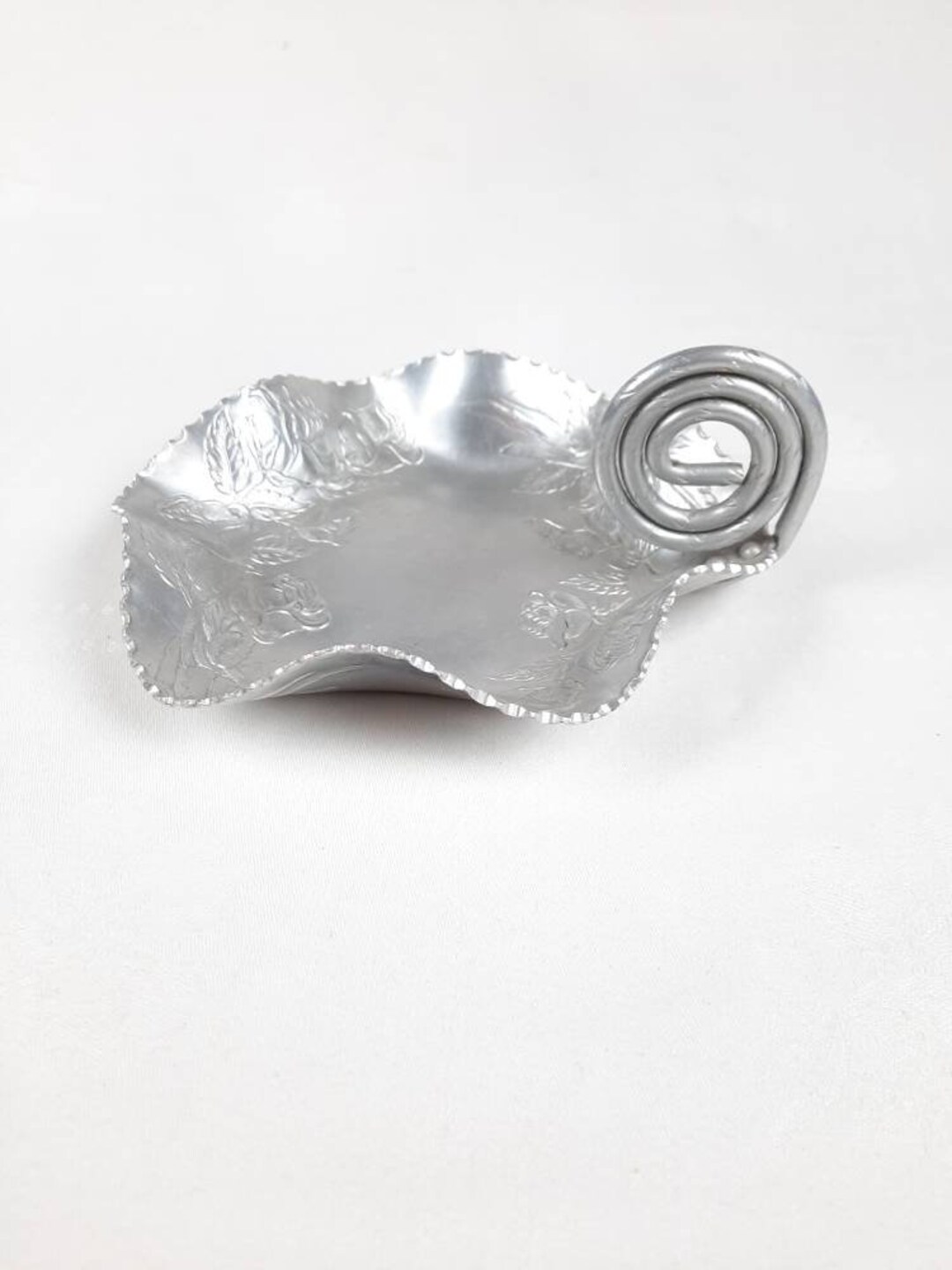 Small Vintage Aluminum Candy Dish - Etsy