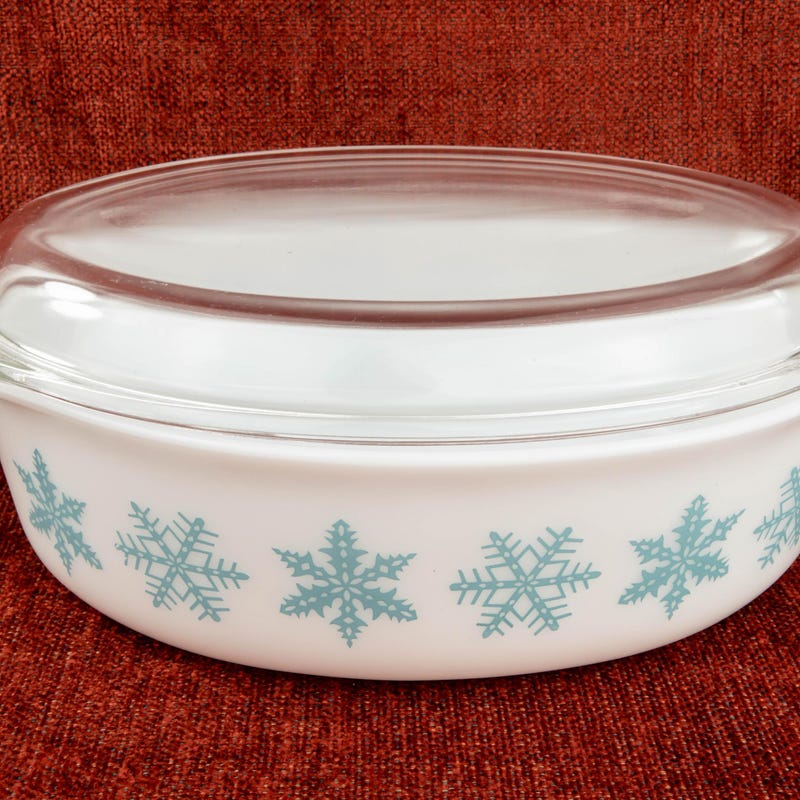 Pyrex Snowflake - Etsy