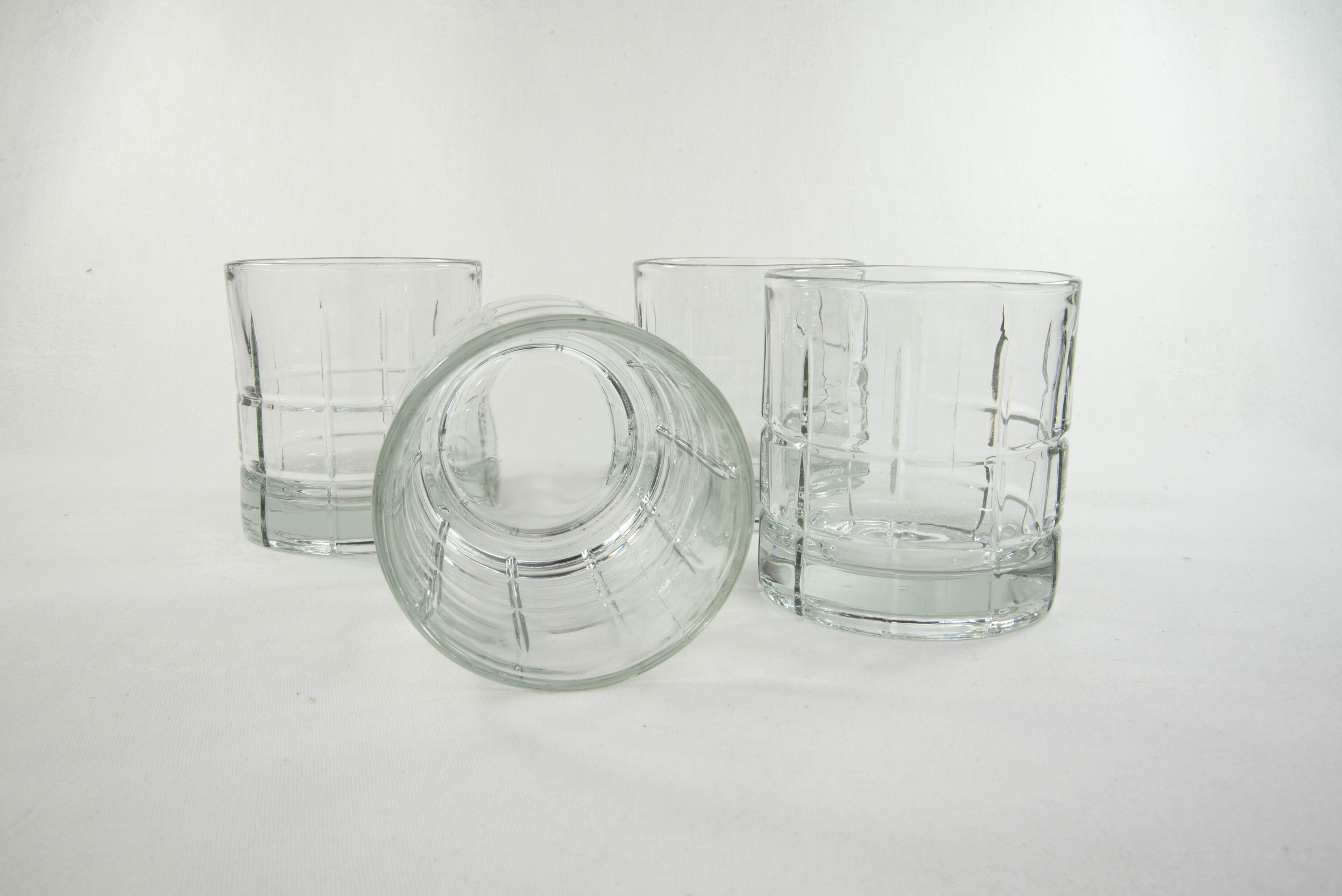 Anchor Hocking Vintage Rocks Glasses Set of Four Low Ball - Etsy
