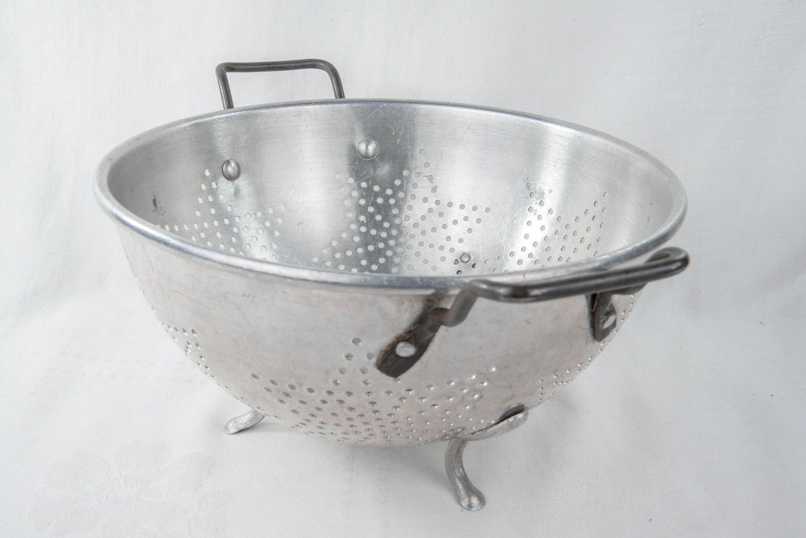 Vintage Metal Strainer; Aluminum Star Colander - Etsy