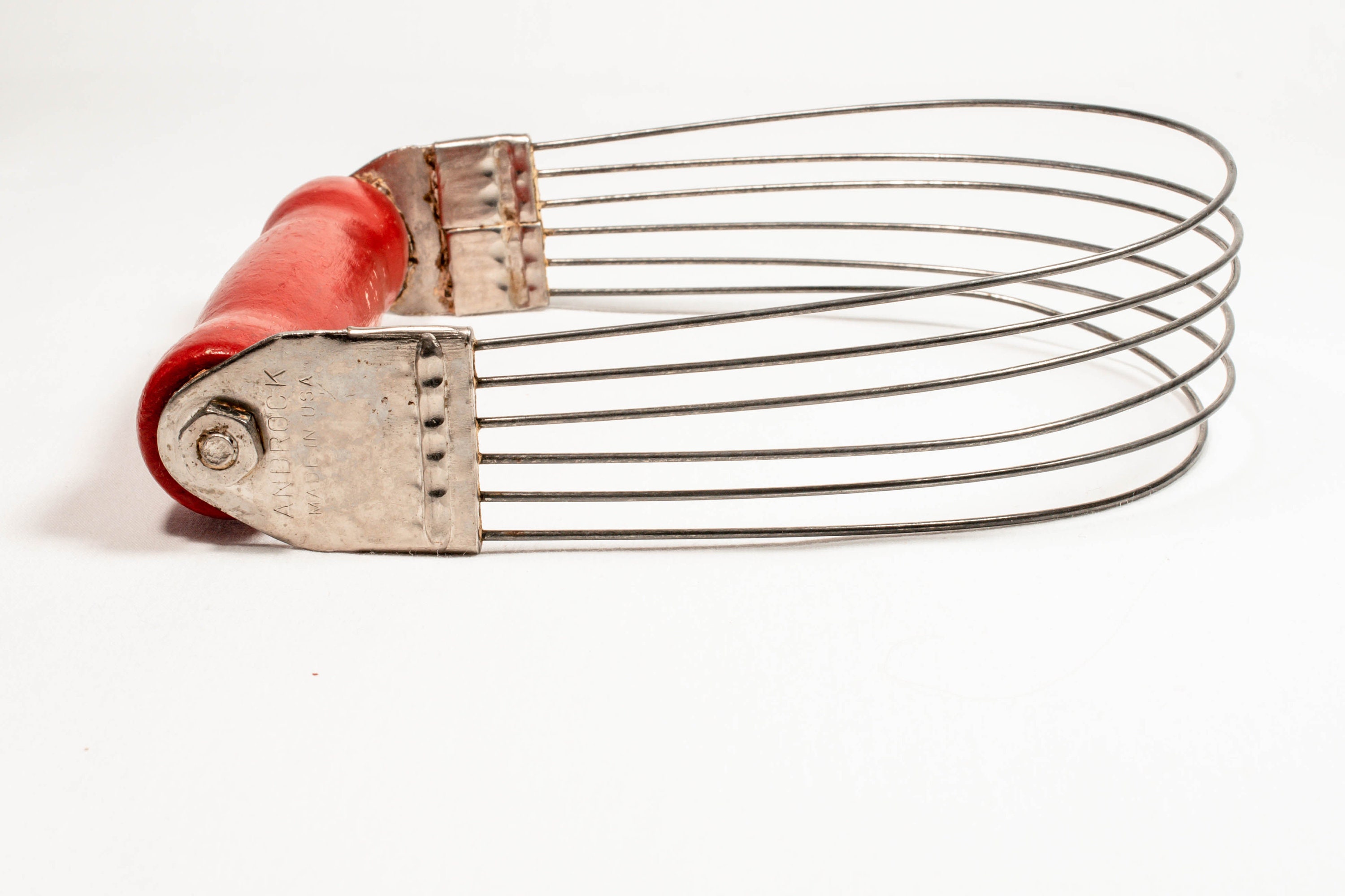 Vintage Pastry Cutter With Red Painted Wood Handle - Etsy