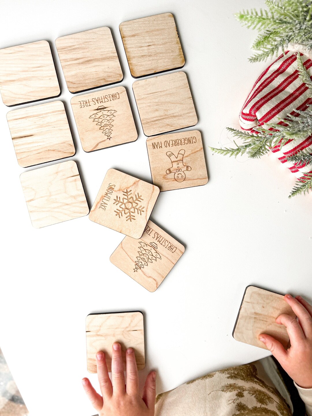 Christmas Mix and Match Set • Christmas Montessori Game • Christmas ...