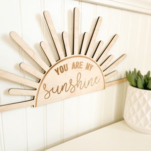 You Are My Sunshine Sun, Boho Sun Party Décor, First Trip Around the ...