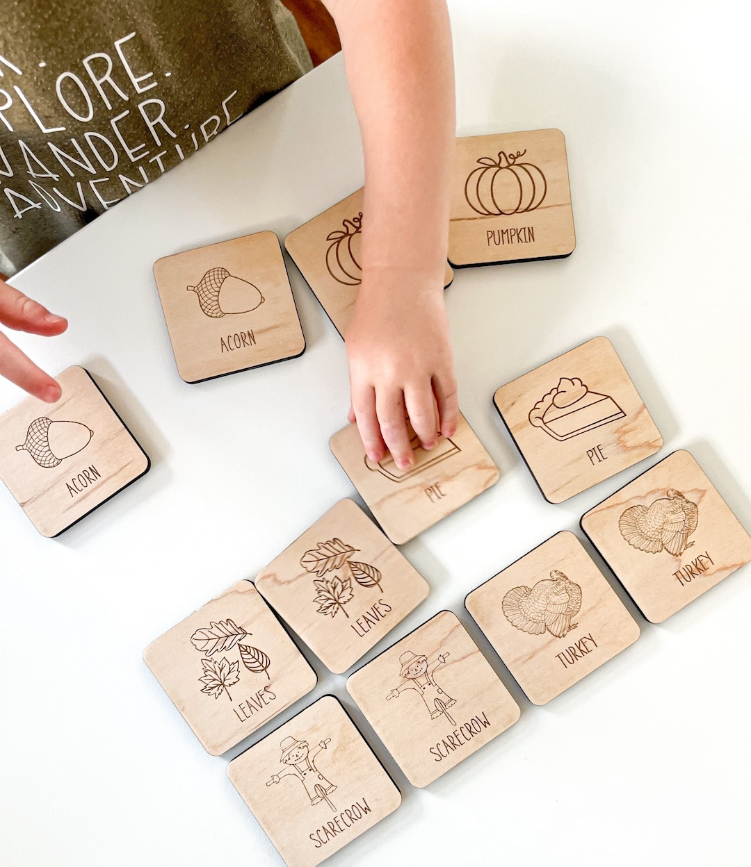 Fall Mix and Match Set • Fall Montessori Game • Fall Matching Game Set ...