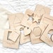 Wooden Shapes Flash Cards Set of 8 Shapes and Names on Sturdy Wood ...