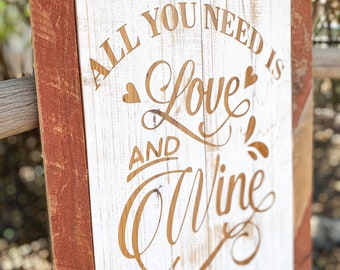 Chippy Wood Sign - Etsy