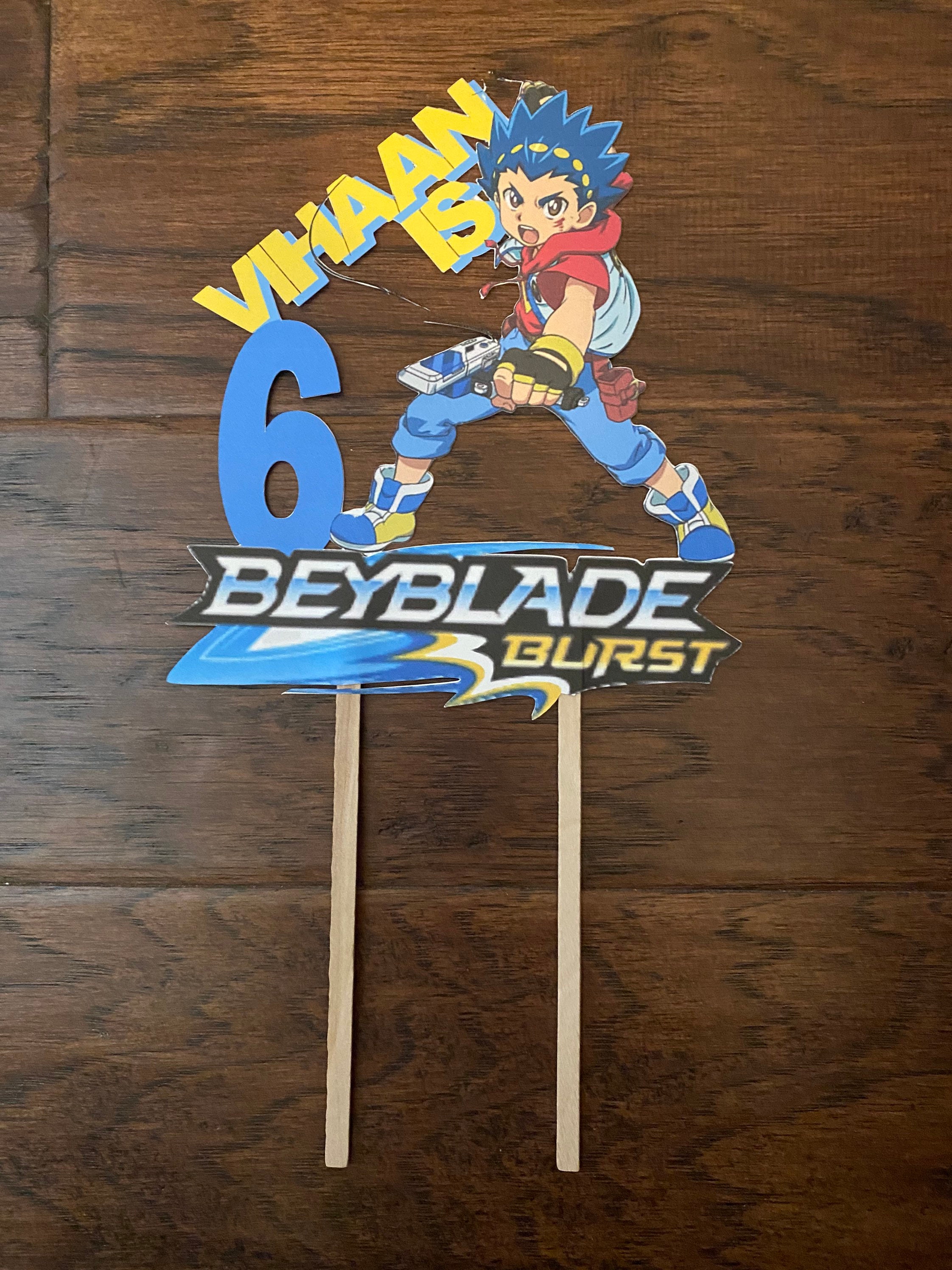 Beyblade cake topper | Etsy