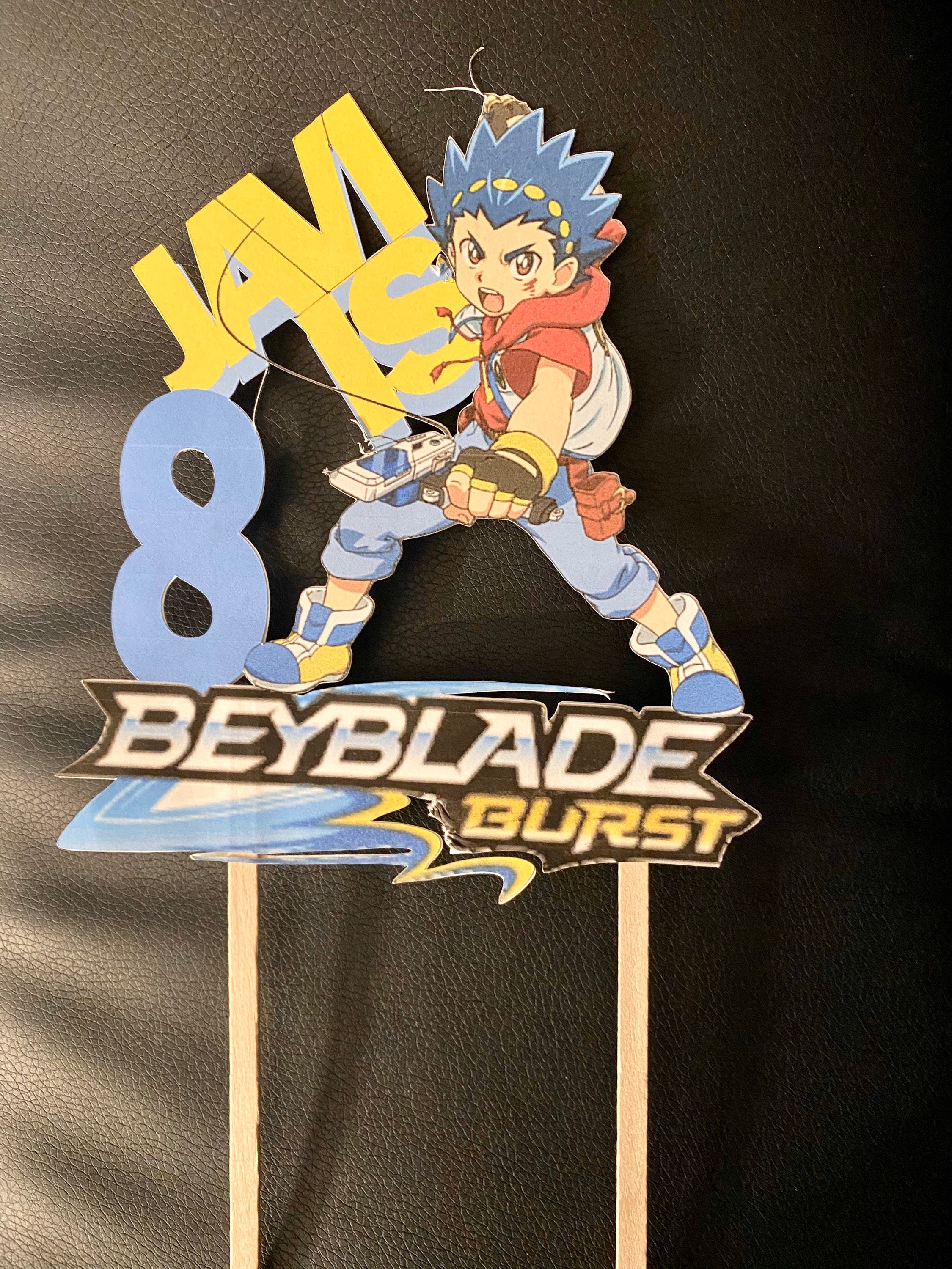 Beyblade cake topper | Etsy