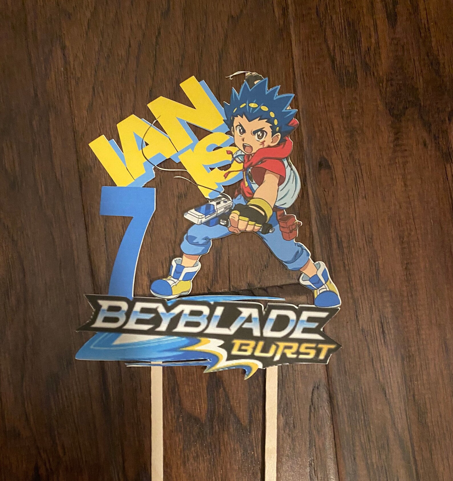 Beyblade Cake Topper - Etsy