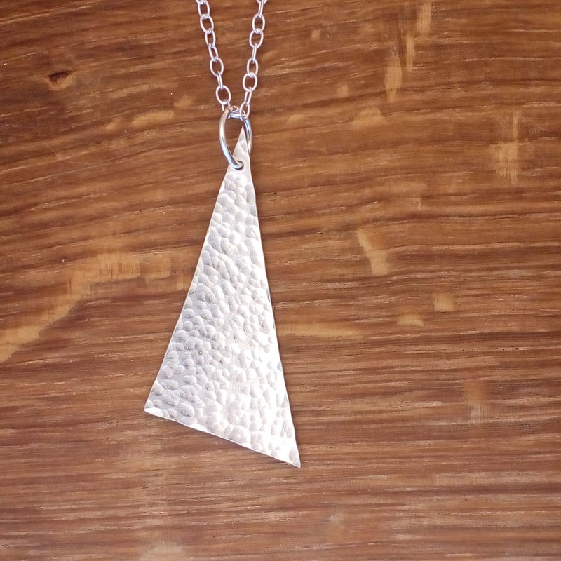 Triangle Pendant - Etsy