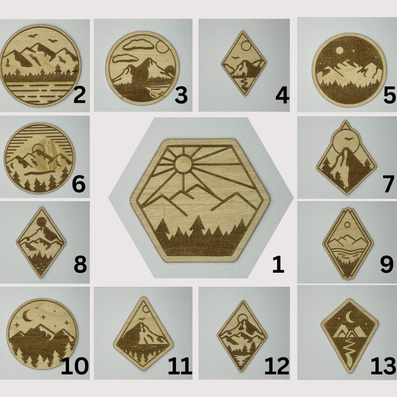 Mountain Sticker - Etsy