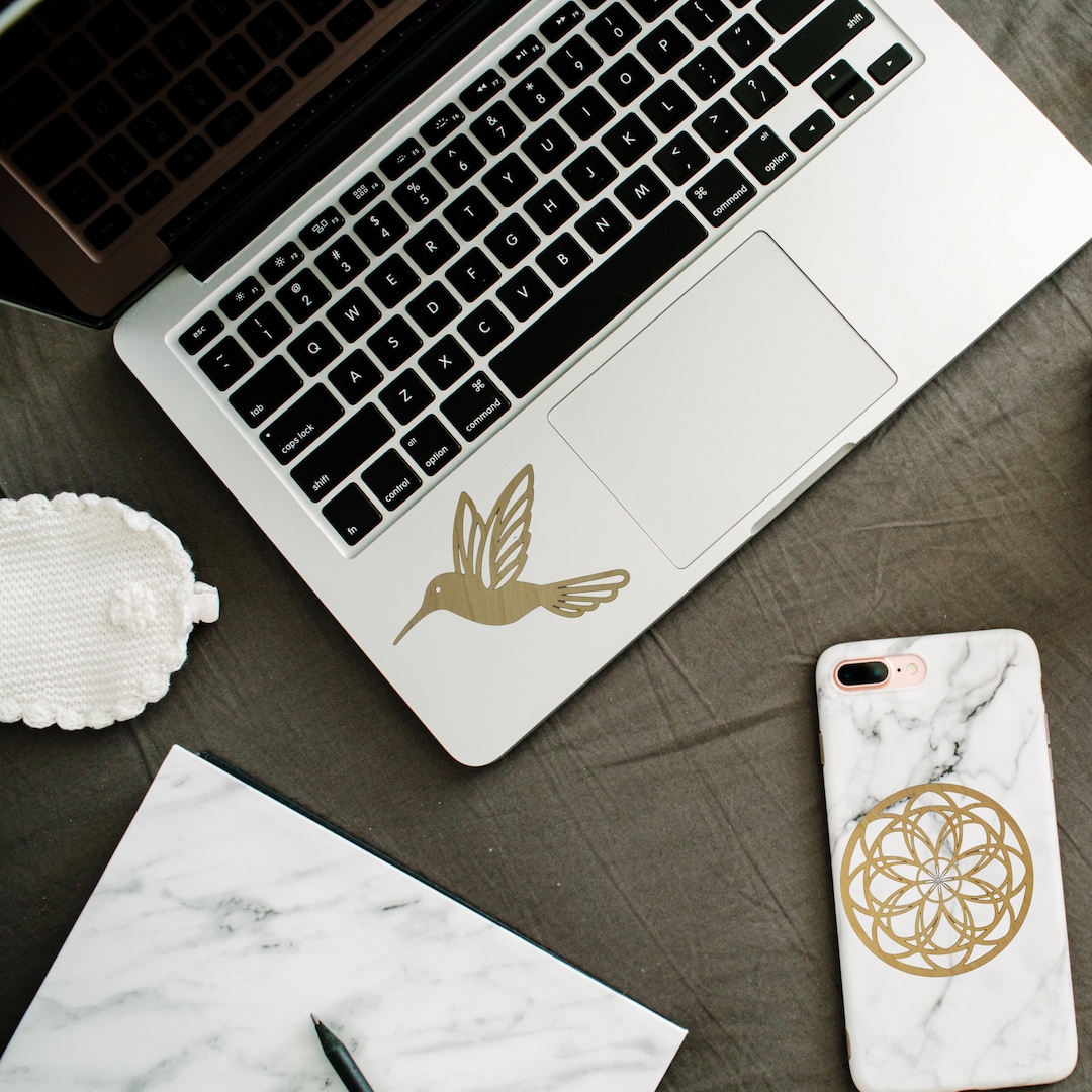 Wooden Stickers, Real Wood Decal, Real Wood Laptop Decal - Etsy