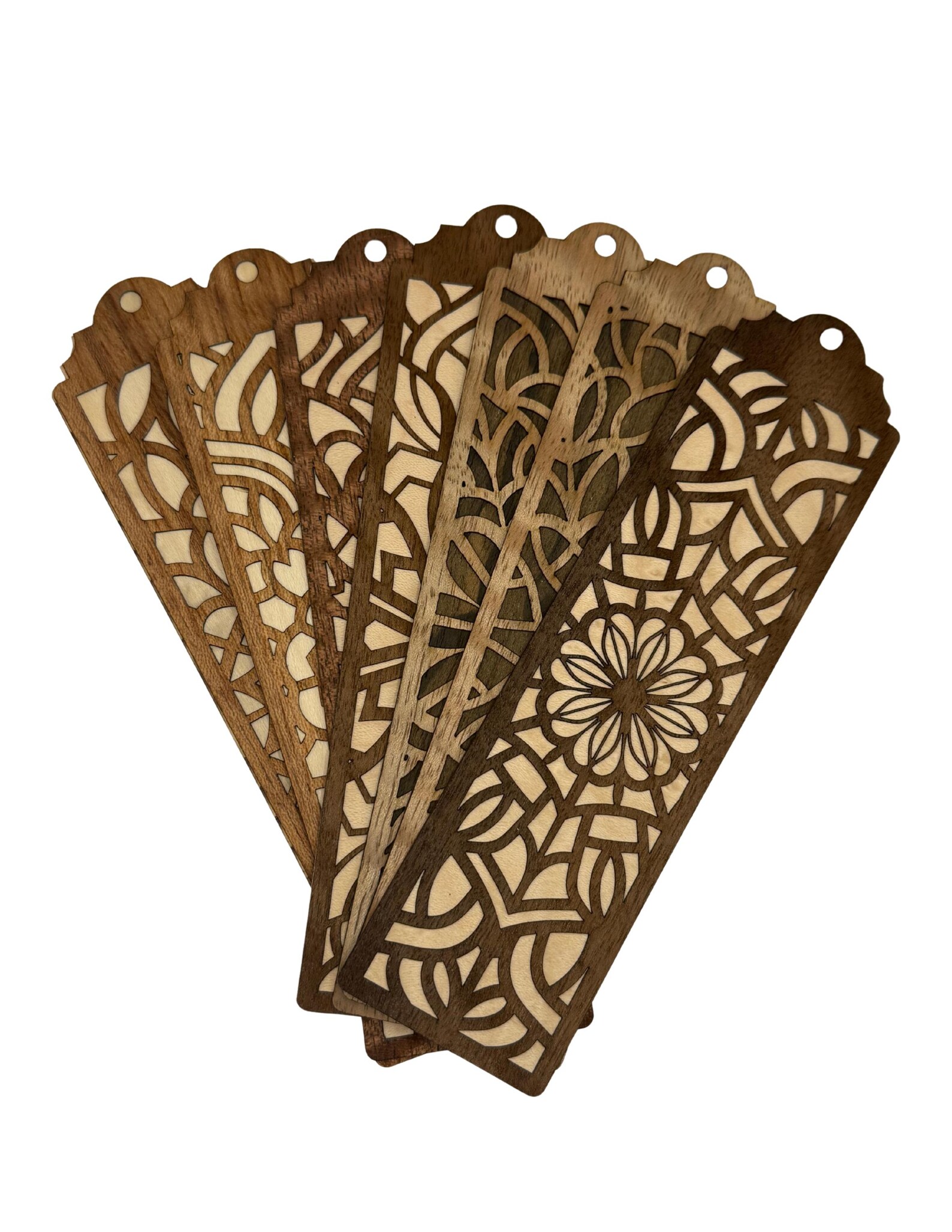 Laser Cut Wooden Bookmark, Unique Exotic Woods, Book Lover Gift - Etsy