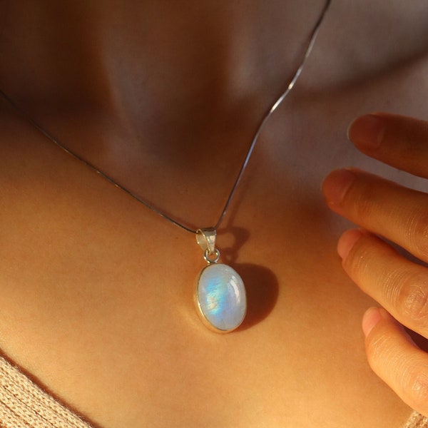 Moonstone Necklace - Etsy