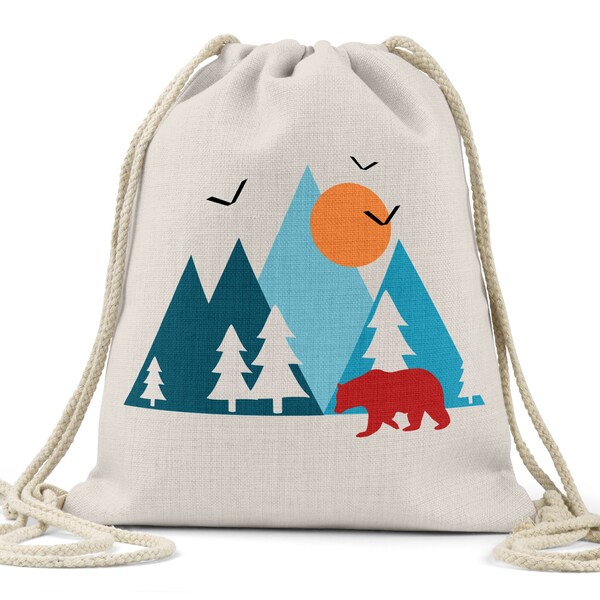 Drawstring Backpack - Etsy