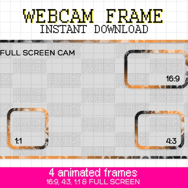 Halloween Animated Twitch Border - Etsy