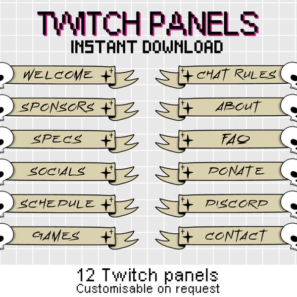 Live Stream Banner - Etsy