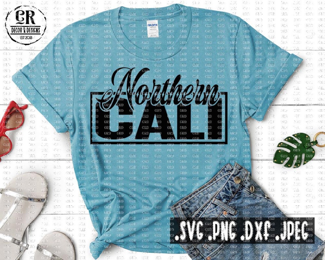 Northern Cali svg Nor Cal svg NorCal svg California svg | Etsy