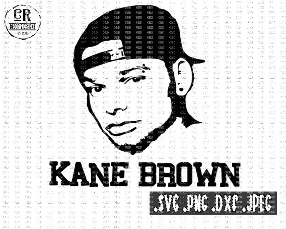 Kane Brown svg Kane Brown Fan Art Country Music svg Heaven | Etsy