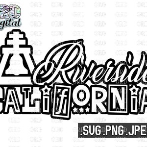 Riverside svg Riverside Bell svg Riverside CA svg Inland | Etsy