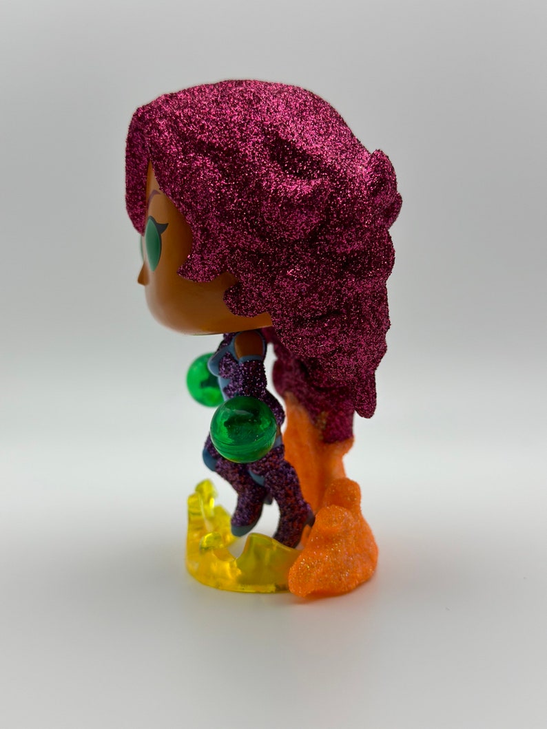 Glitter Starfire Funko Pop Justice League Teen Titans DC - Etsy
