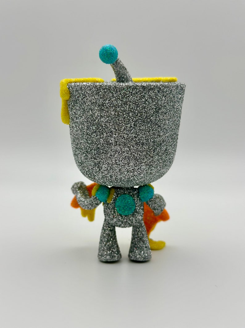 Glitter Gir Eating Pizza Funko Pop Gir Invader Zim Gifts Custom - Etsy