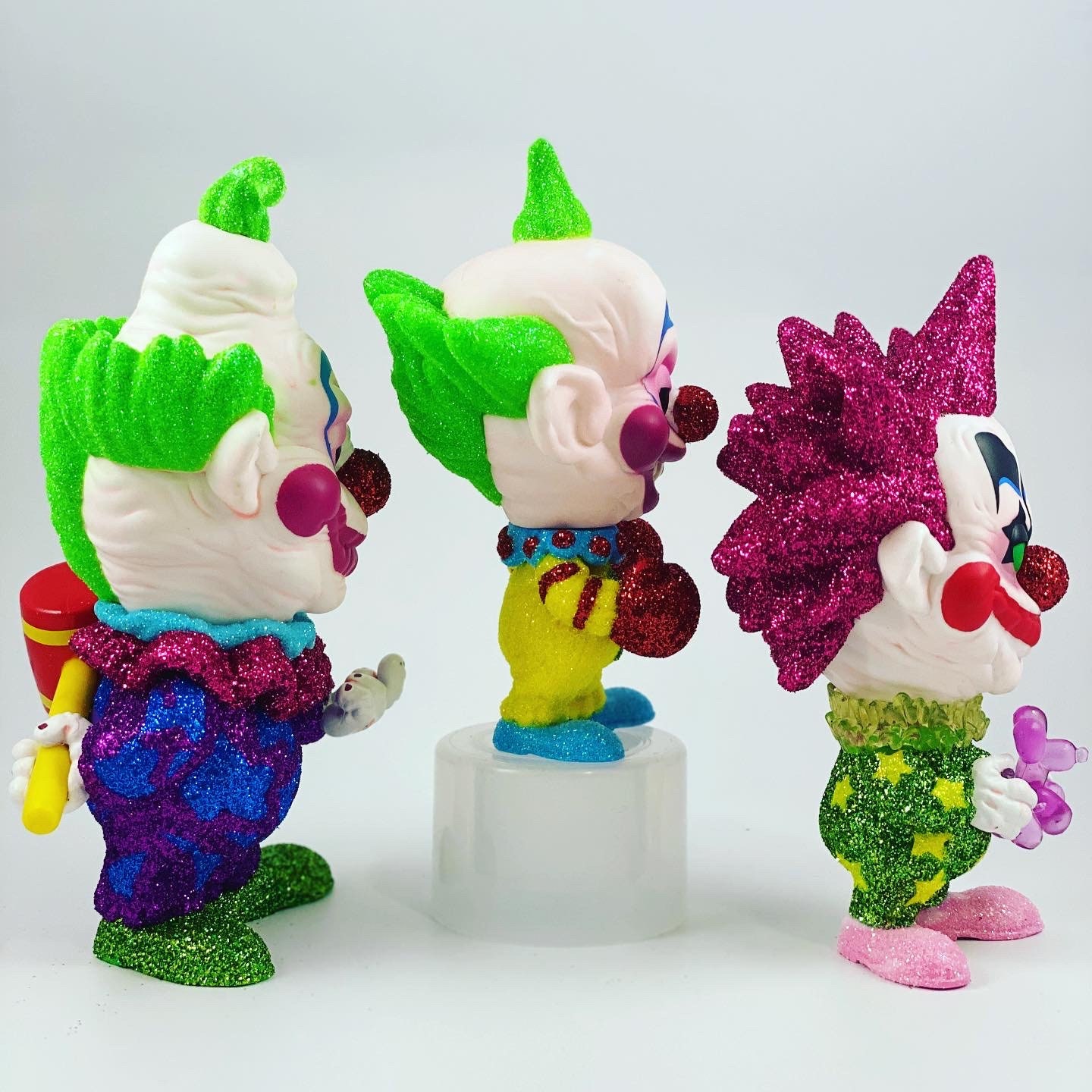 Jumbo, Shorty, Spikey Killer Klowns Funko Pop | Diamond | Glitter ...