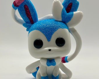 Shiny Sylveon Custom Painted Funko Pop Figure - Etsy