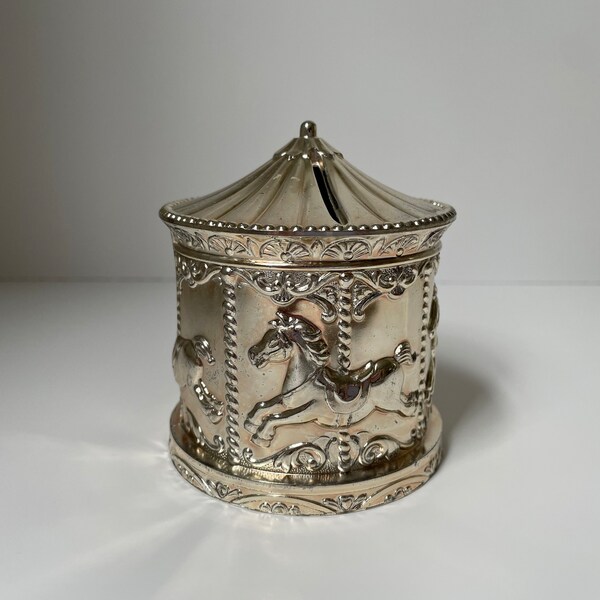 Silver Coin Bank - Etsy