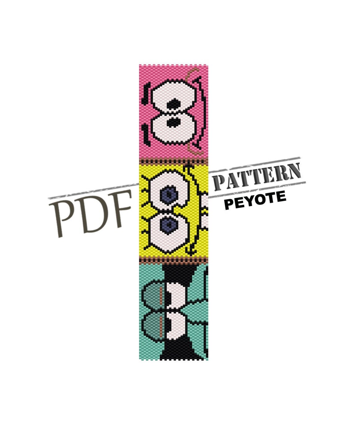 Sea Cartoon Stitch, Cartoon Pattern, Children Pattern, Beading Pattern ...