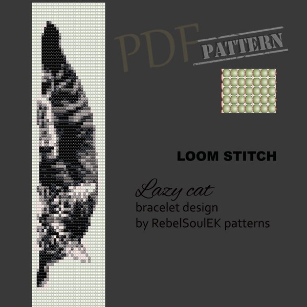 Loom Patterns Cats - Etsy