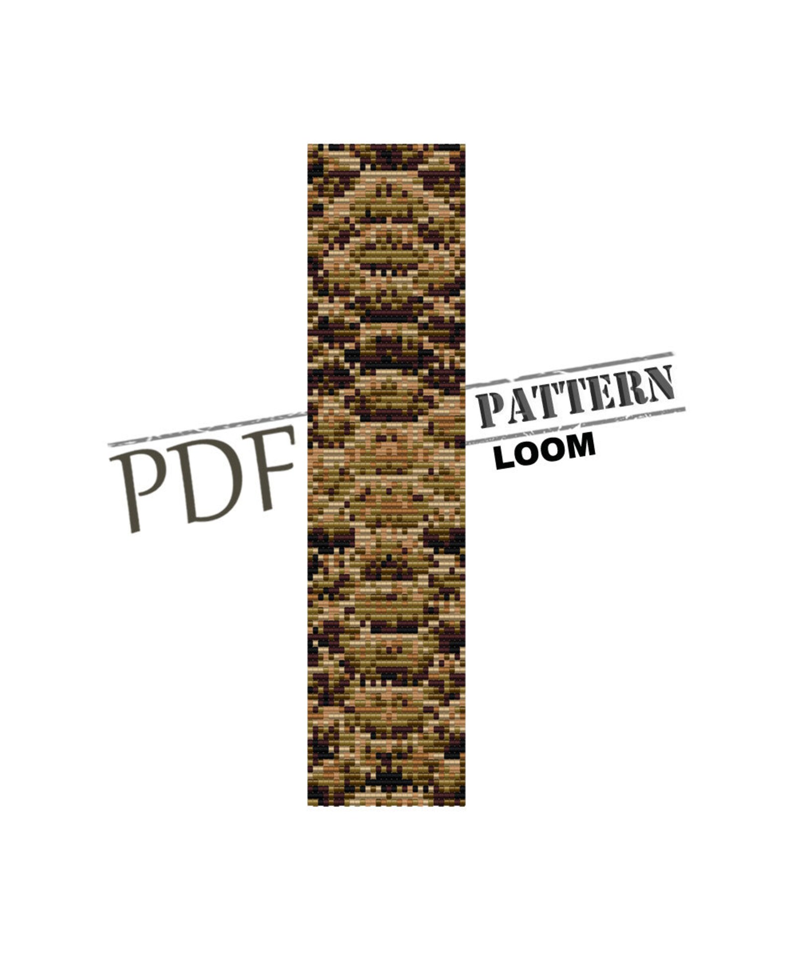 Snake 2 Skin Pattern Pdf Pattern Bracelet Pattern Loom - Etsy