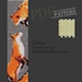 Red Fox Peyote Stitch Seed Bead Pattern (PDF Pattern) - Etsy