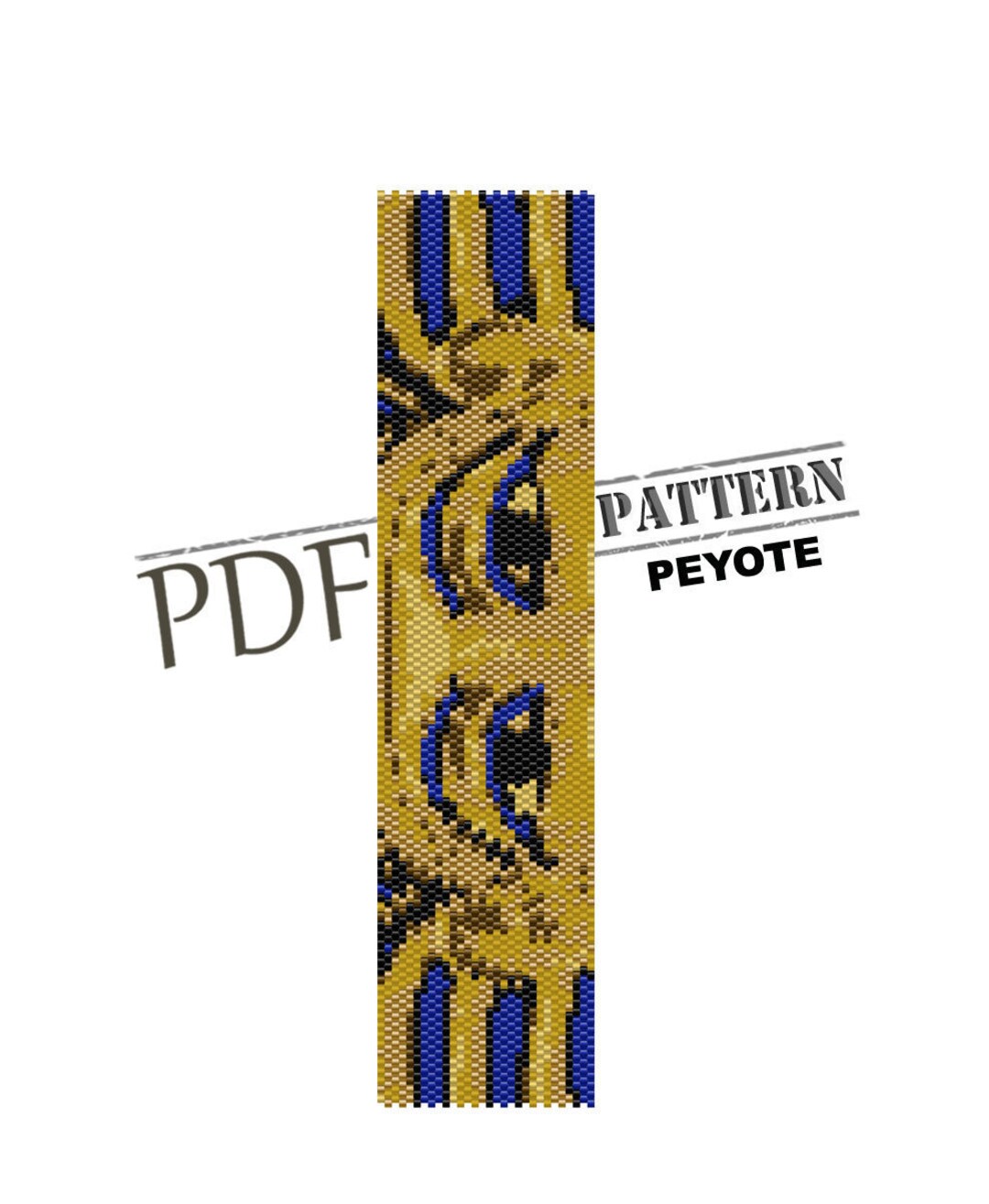 Egypt Pattern, Pdf Pattern, Pharaoh Pattern, Bracelet Pattern, Instant ...
