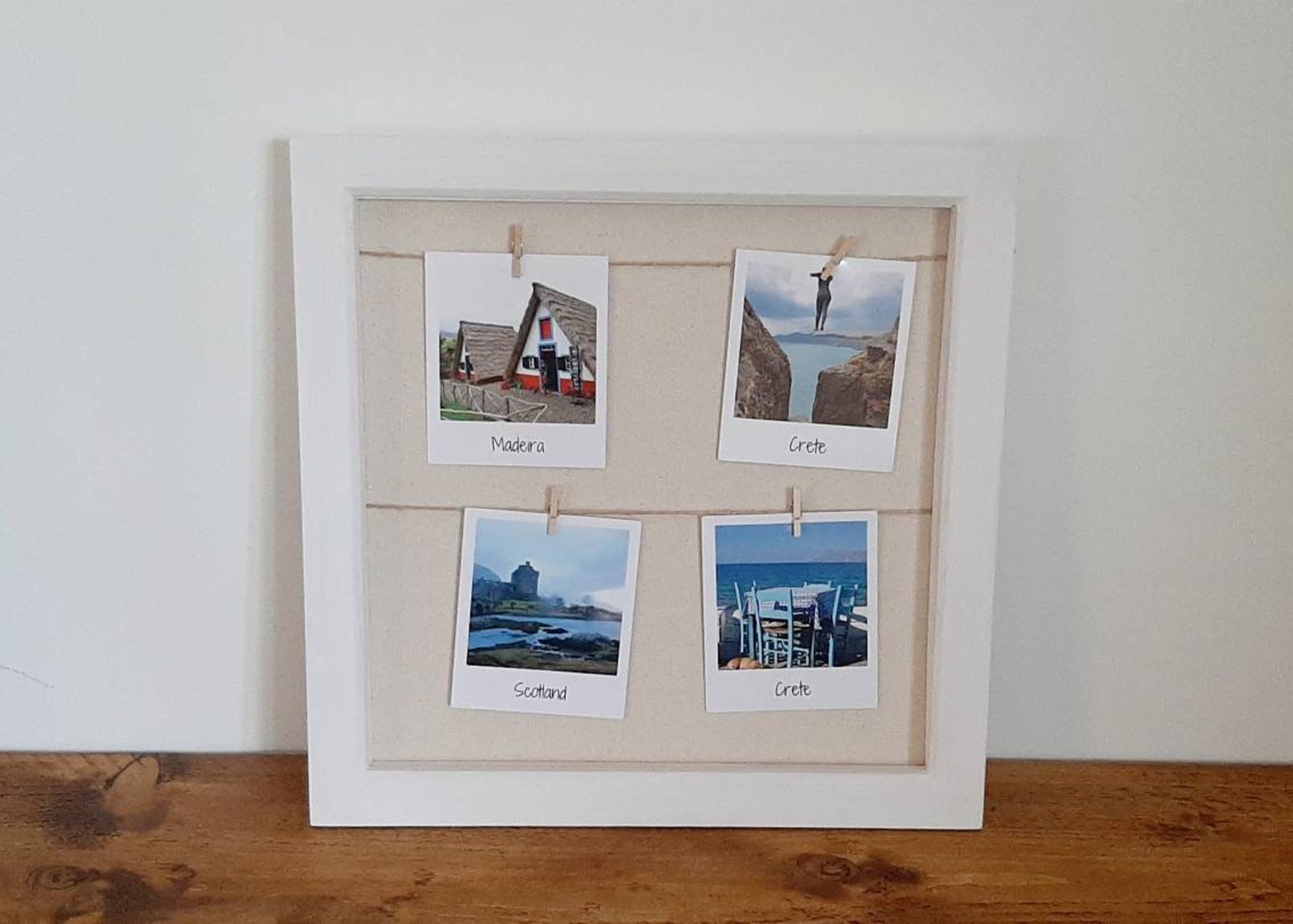 Wooden Peg Photo Frame | Etsy