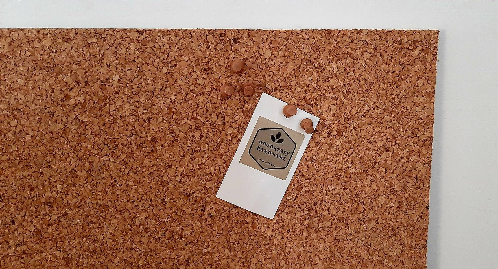 Cork Notice Board Small Natural Bulletin Memo Board Office - Etsy UK