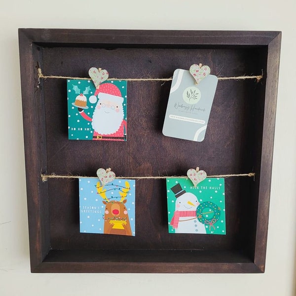 Wooden Photo Peg Frame - Etsy