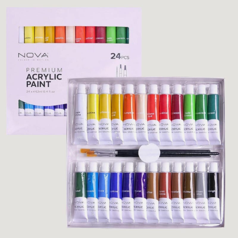 Acrylic Paint Tube Set - Etsy