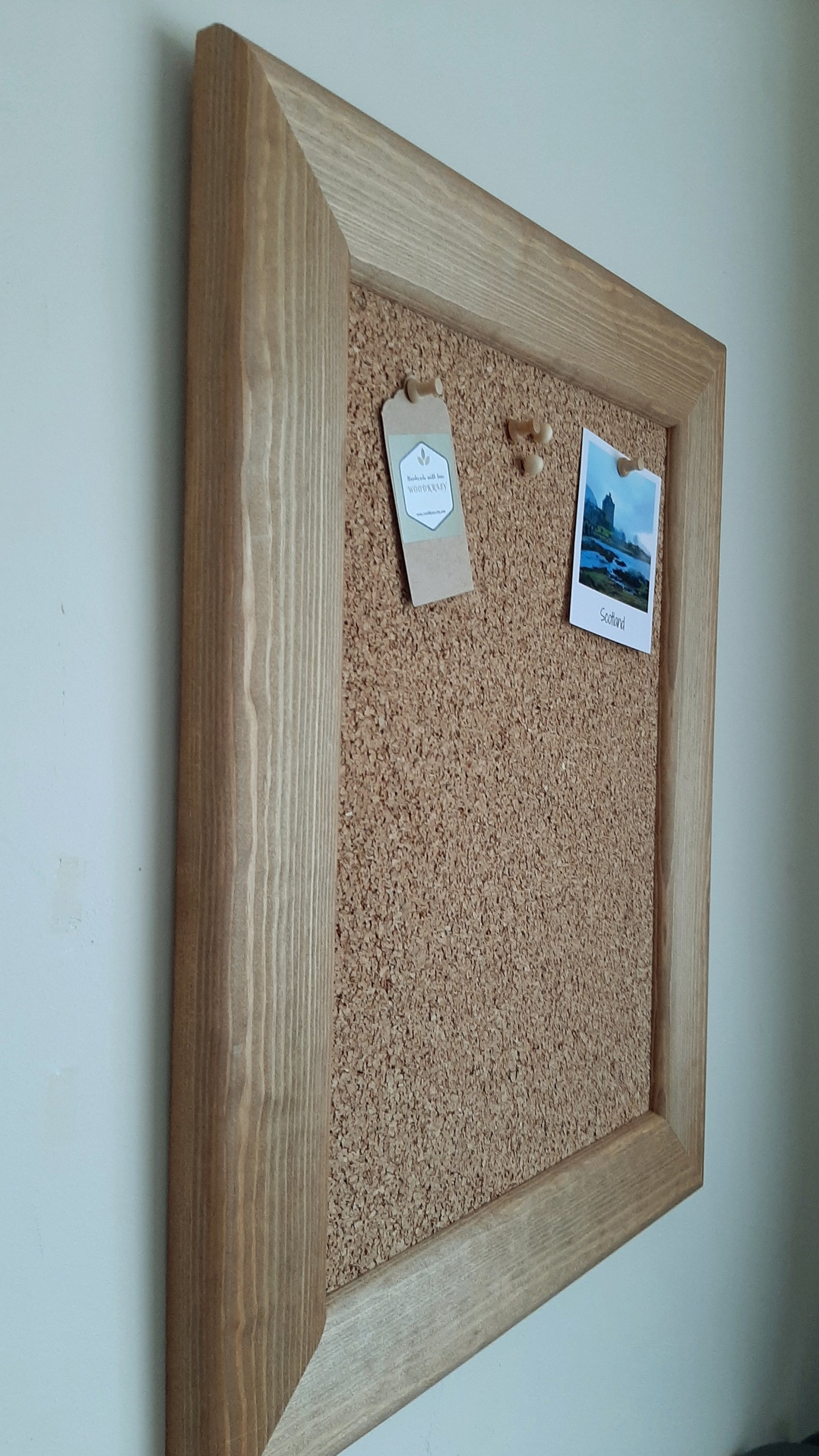 Framed Cork Notice Board Bulletin Memo Mood Board Office Pin | Etsy