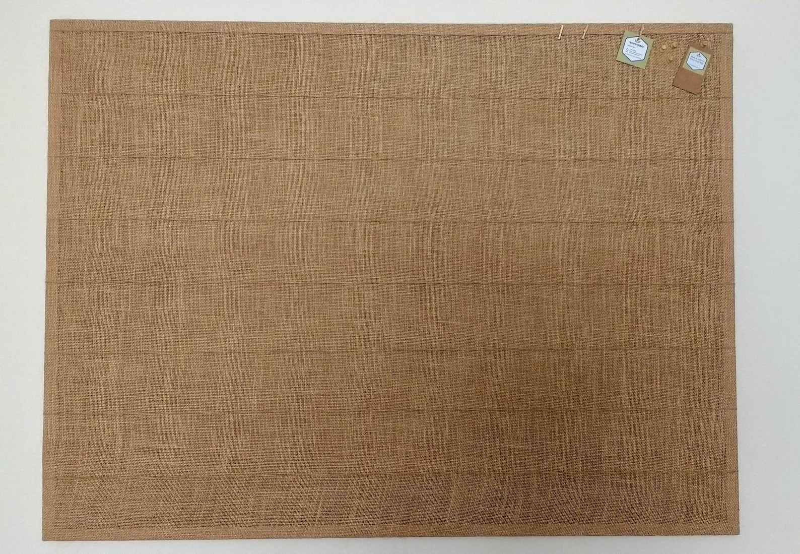 Extra LARGE PHOTO or Message PEG & Push Pin Hessian Bulletin - Etsy