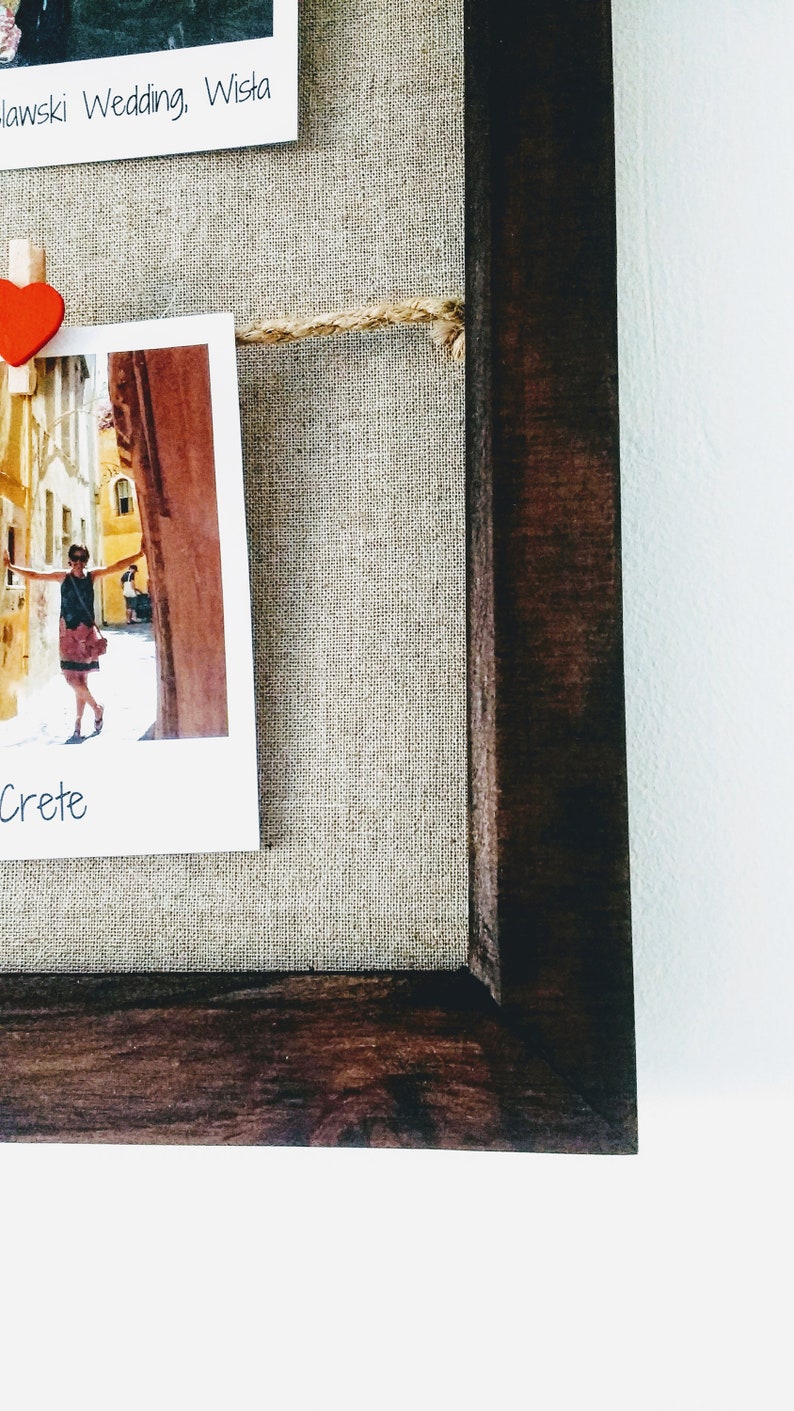 Wooden Peg Photo Frame | Etsy UK