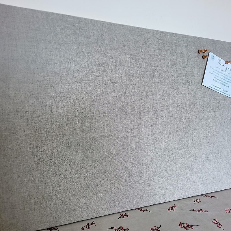 Linen Pin Board - Etsy