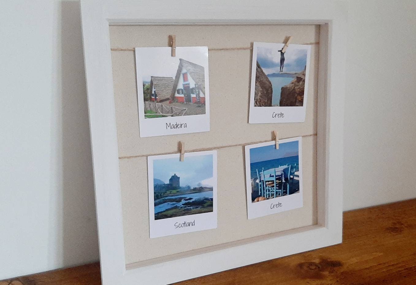 Wooden Peg Photo Frame | Etsy