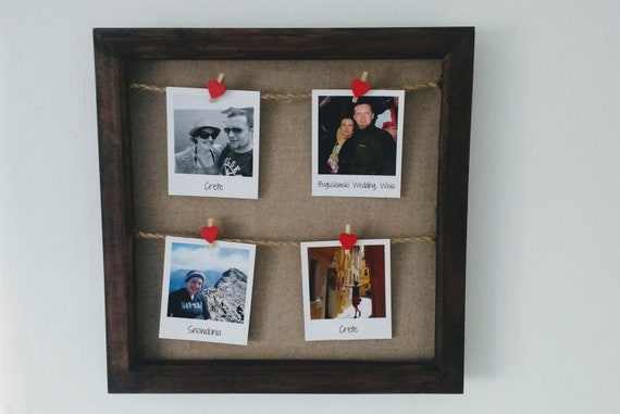 Wooden Peg Photo Frame | Etsy