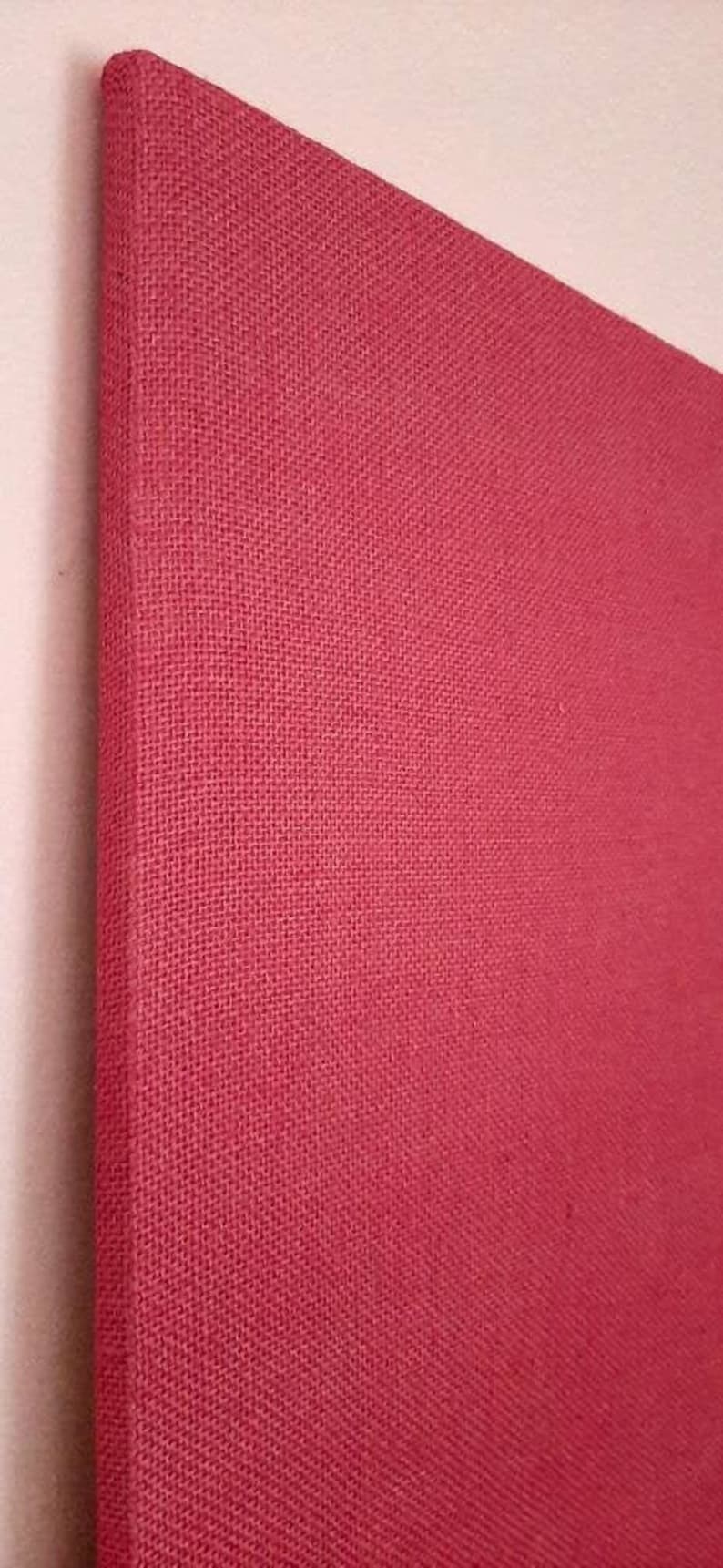 PINK Notice Board Hessian Covered Cerise Pink Pinboard | Etsy UK