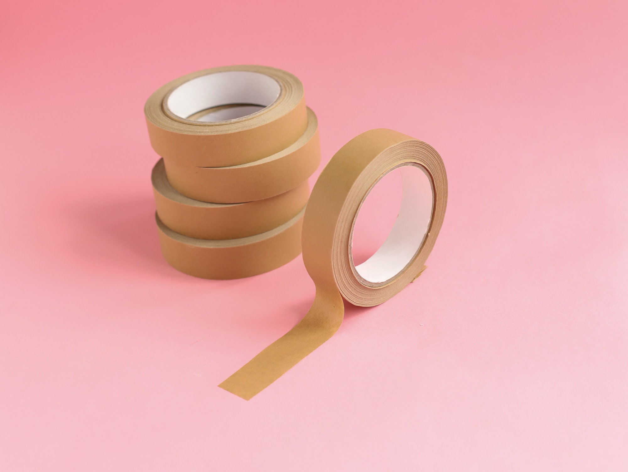 25mm Kraft Paper Parcel Tape Paper Sticky Tape Eco Tape - Etsy UK