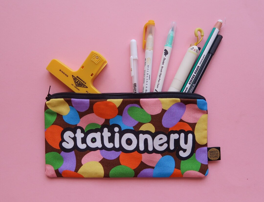 90's Inspired Smarties Stationery Pencil Case - Etsy