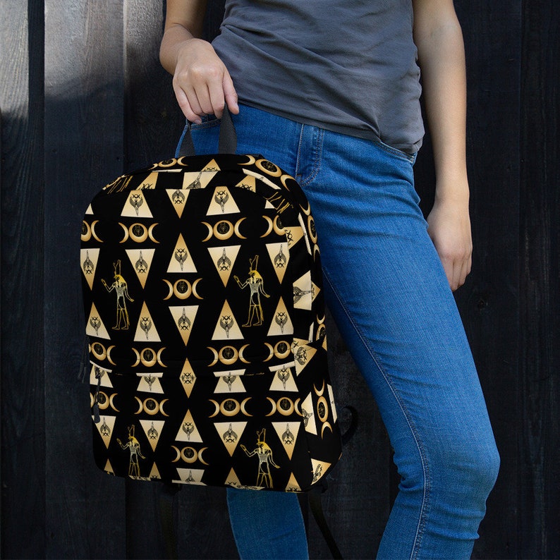 As Above so Below Backpack, Moon Phase Goddess Backpack, Egyptian Isis ...